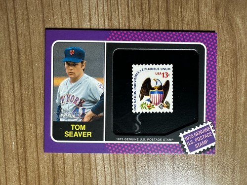 Tom Seaver 2024 Topps Heritage US Postage Stamp 1975 /50 Mets | eBay