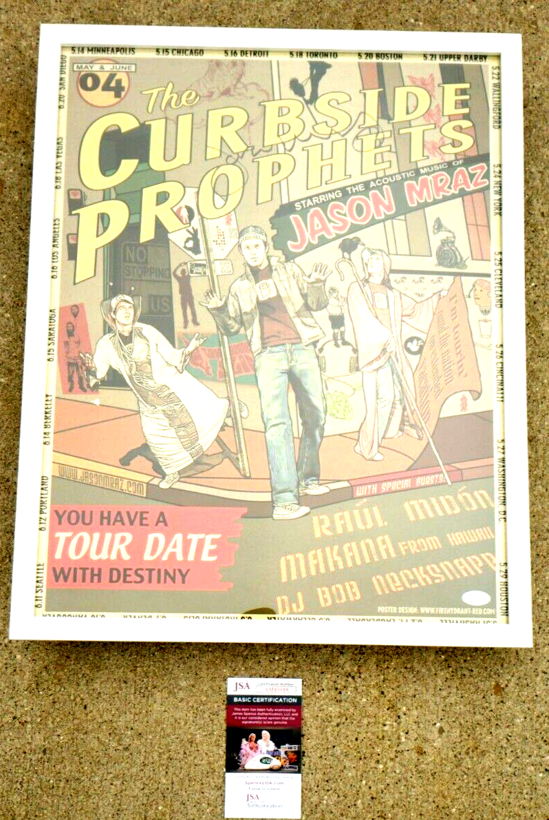 online purchase cheap Jason Mraz Signed Poster