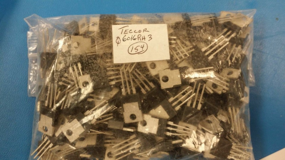 (5 PCS) Q6016RH3 TECCOR TRIAC ALTERNISTOR 600V 16A TO-220 | eBay