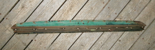 1930 1931 FORD MODEL A COUPE ABOVE WINDSHIELD HEADER PANEL ORIGINAL ...