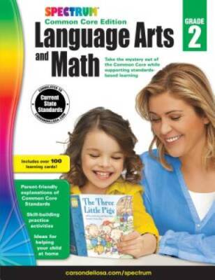 Spectrum Language Arts and Math, Grade 2: Common Core Edition - VERY ...