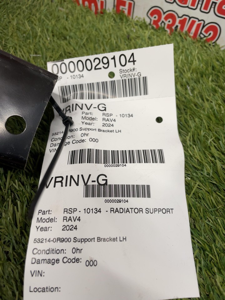 2024 TOYOTA RAV-4 RADIATOR SUPPORTLH PN:53214-0R900 OEM | eBay