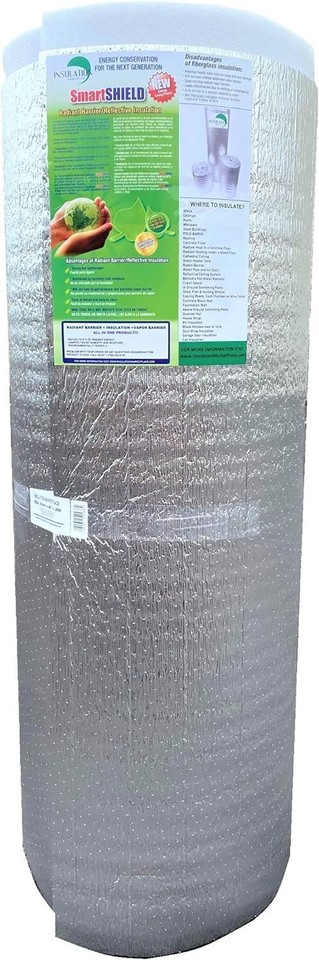 SmartSHIELD Pro - 20mm Reflective Foam Insulation Roll, Radiant Barrier ...