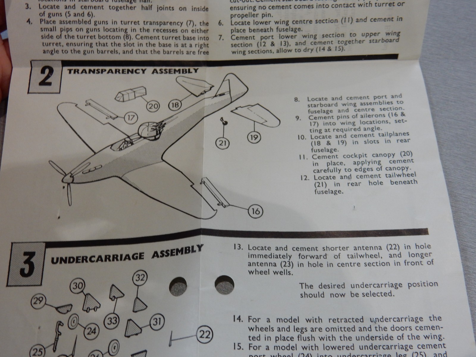 DEFIANT AIRFIX PACKET ART WORK & INSTRUCTION LEAFLET AERONAUTICA ...
