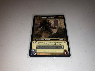 WOW TCG Landro Longshot SCRATCHED Azeroth Loot 1/3 World of Warcraft | eBay