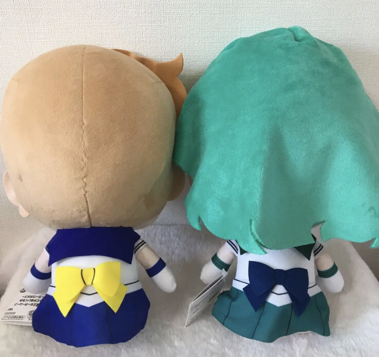 Sailor Moon Big Plush Doll Sailor Neptune Uranus Set Of 2 New 31cm ...