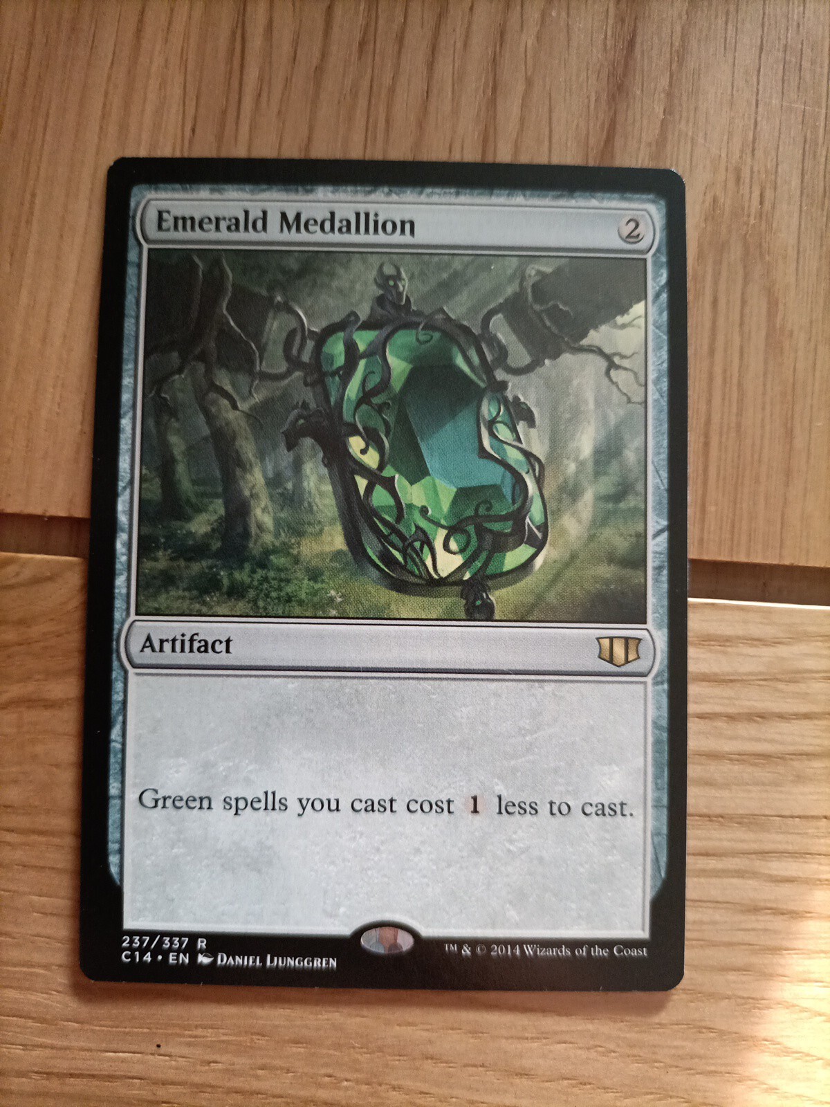 MTG emerald medallion artifact no1 | eBay