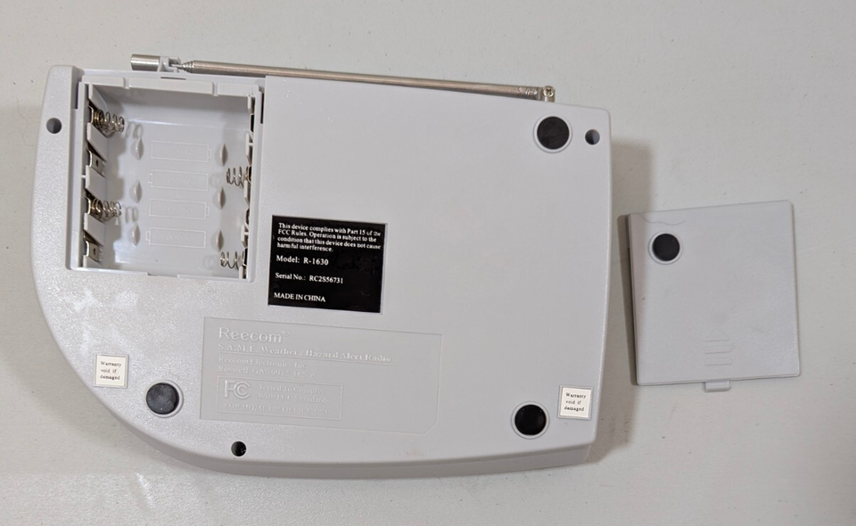 Fully Tested Reecom R-1630 Weather All Hazards Alert Public Safety ...