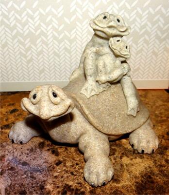 Quarry Critters Frie & Frac's Free Ride Turtle Figurine | eBay