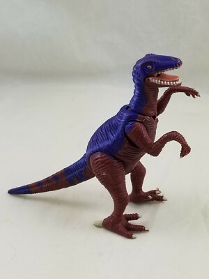 (#G) Wild Republic Velociraptor Dinosaur Figure K&M International 2001 ...