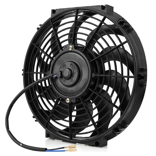 Hot Car 12 Inch Car Slim Push Pull Electric Engine Cooling Fan 12V With ...