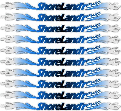 SSHORELAND'R TRAILER DECALS STICKERS CALCOMANIAS (SET OF 2) 1 PAIR | eBay