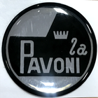 La Pavoni Genuine Logo Sticker Black/Silver Europiccola, Professional ...