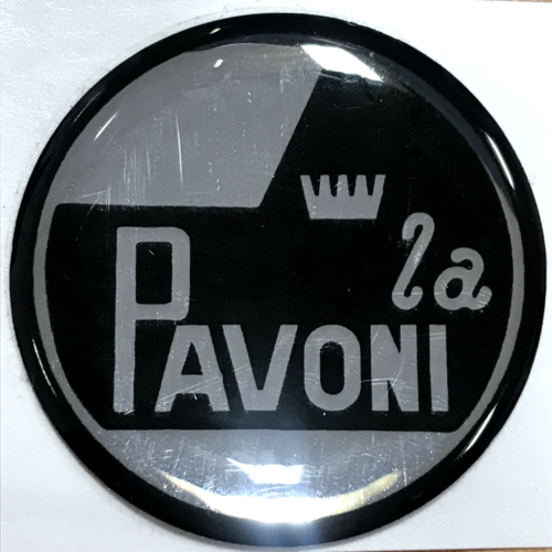 La Pavoni Genuine Logo Sticker Black/Silver Europiccola, Professional ...