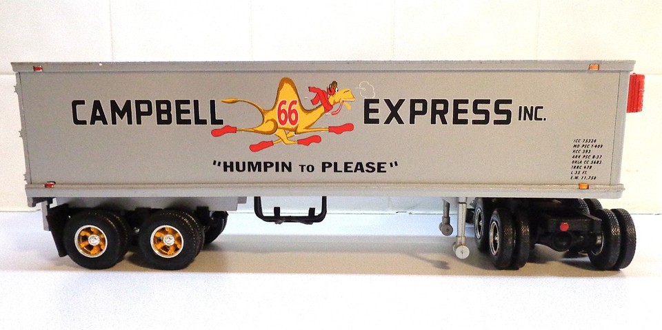FIRST GEAR CAMPBELL 66 EXPRESS 35' REEFER TRAILER ONLY - NO BOX | eBay