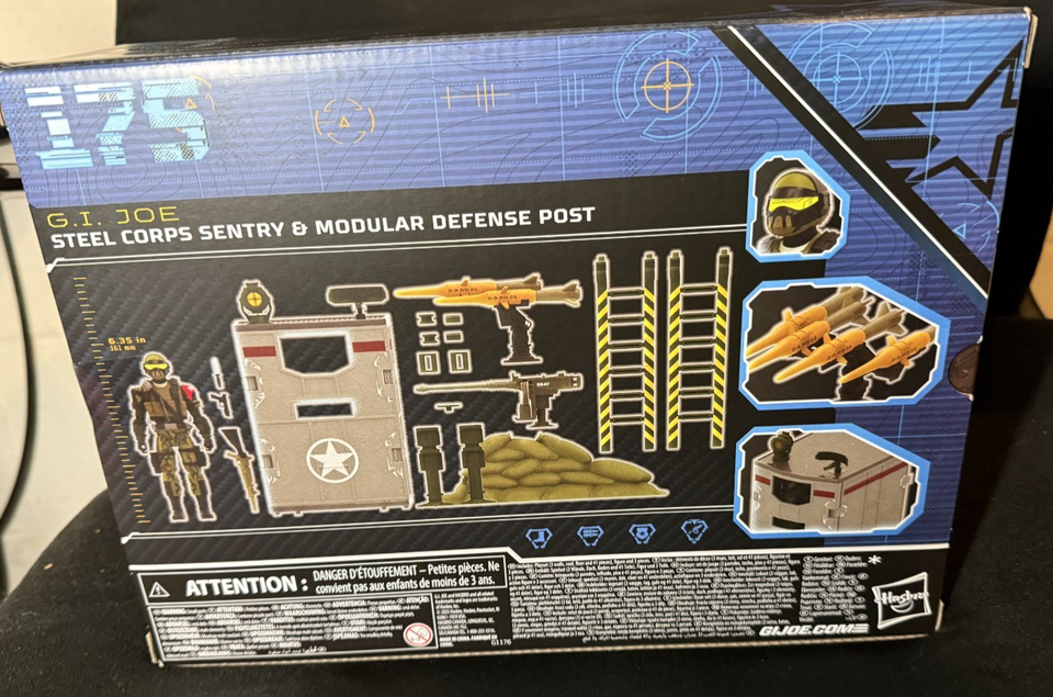 G.I. Joe Classified Series #175, Steel Corps Sentry Modular Defense ...