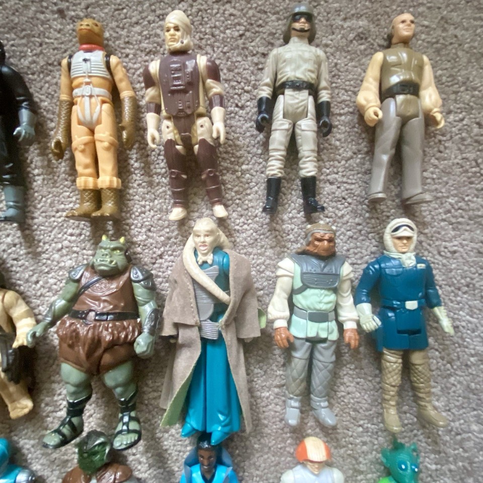 Lot Of 15 Vintage Star Wars Figures 1977-1983 | eBay