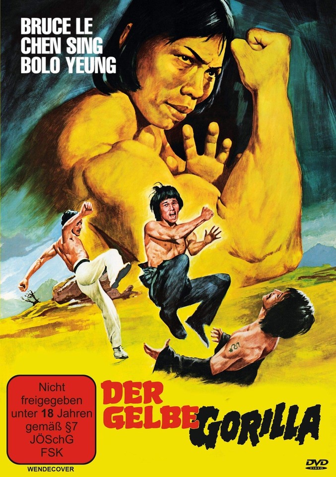 Der gelbe Gorilla (DVD) Bruce Le James Nam Sing Chen Bolo Yeung Tao ...