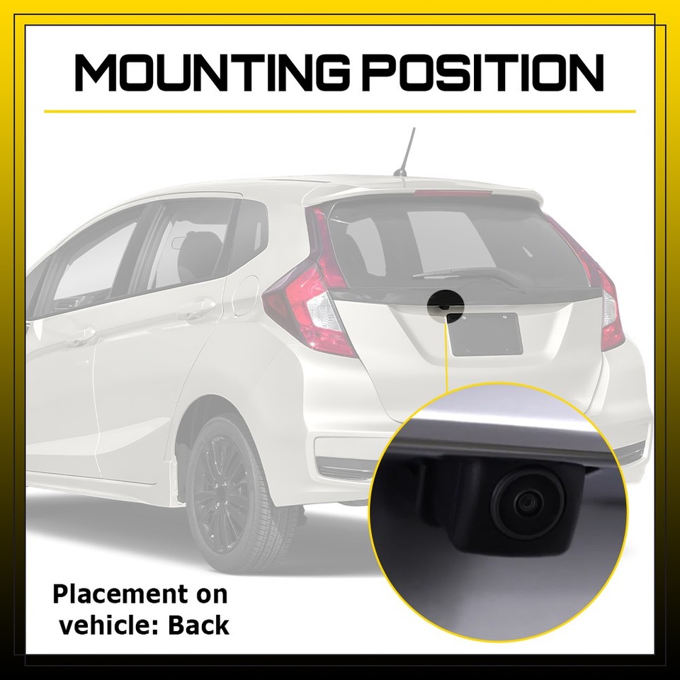 Rear View Park Assist Backup Backup Camera For Honda Fit 2015-19 39530 ...