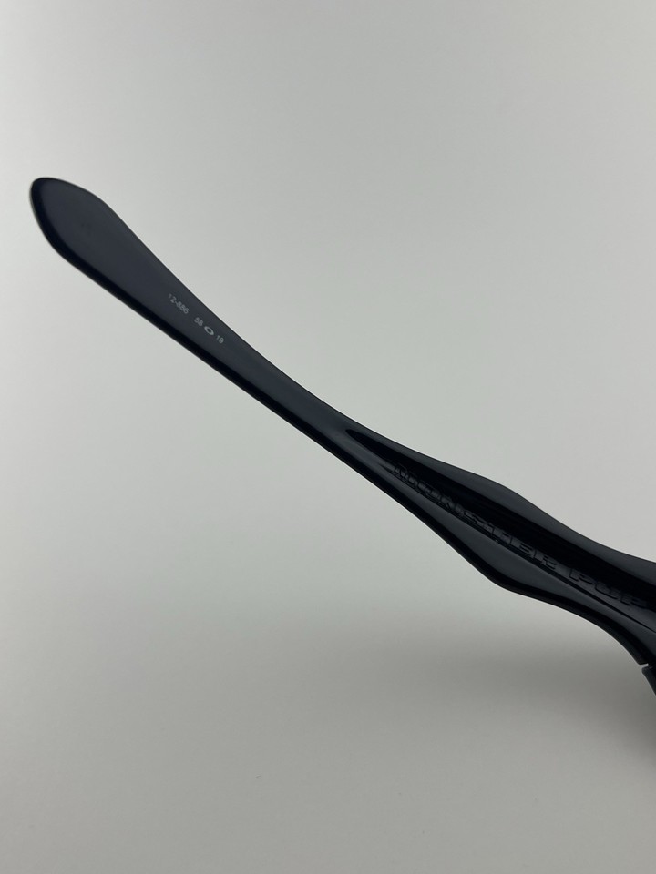 Oakley Monster Pup Polished Black Ruby Iridium Lens Chrome Icons Dog 12 ...