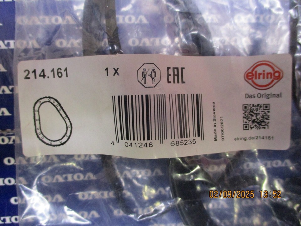 Volvo D13 timing gear cover gasket 21383310 made in Germany | eBay