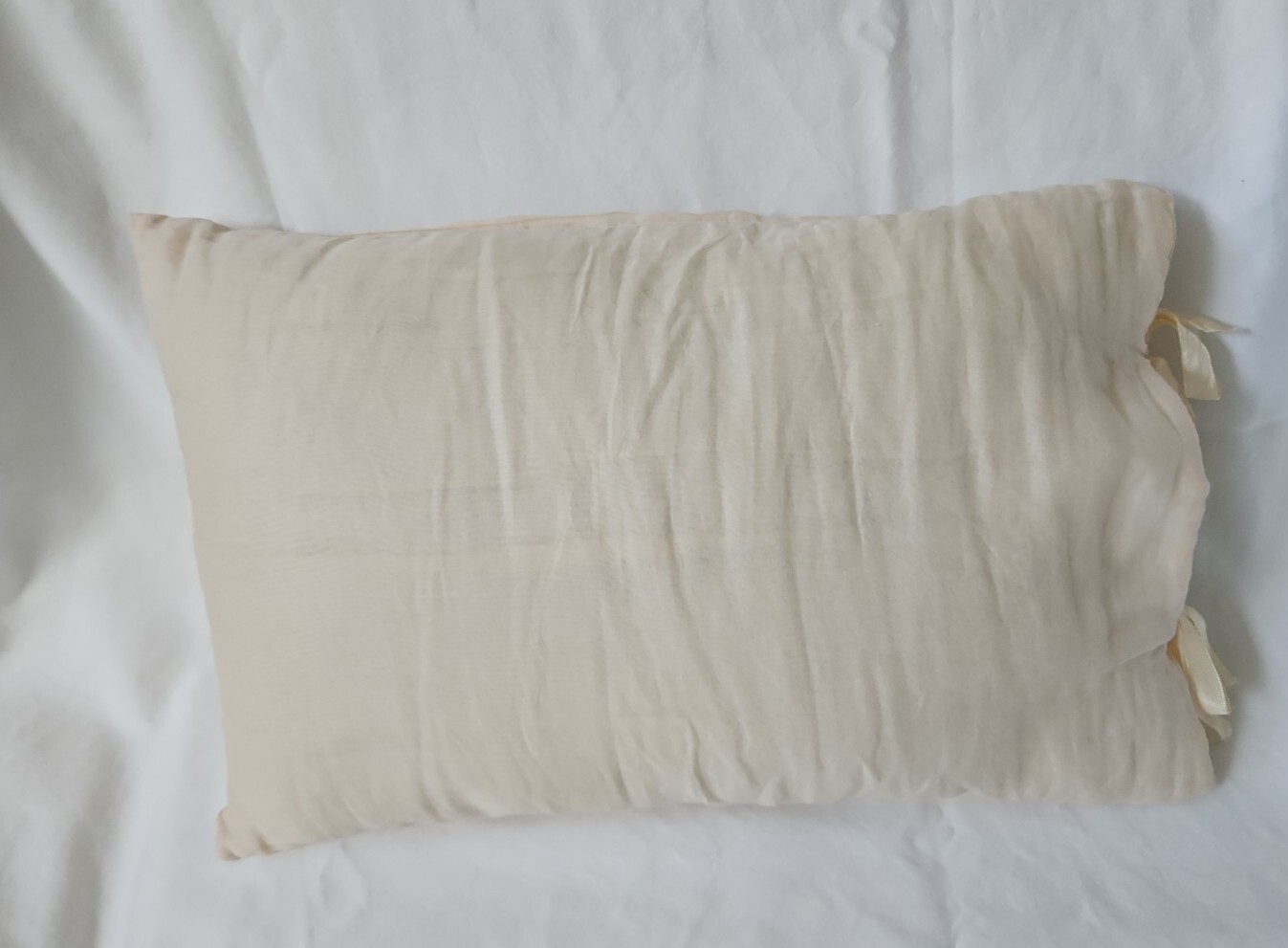 Charter Club Pink Organza Pleated Throw Pillow 12 x 18 Embroidered ...