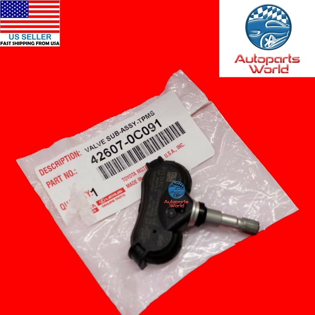 Toyota OEM 2020 Rav4 Tire Pressure Monitor-tpms Sensor 426070C091 for ...