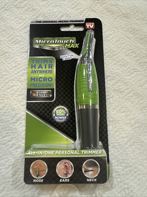 New MicroTouch MAX Personal All In One Hair Trimmer Built In Light ...