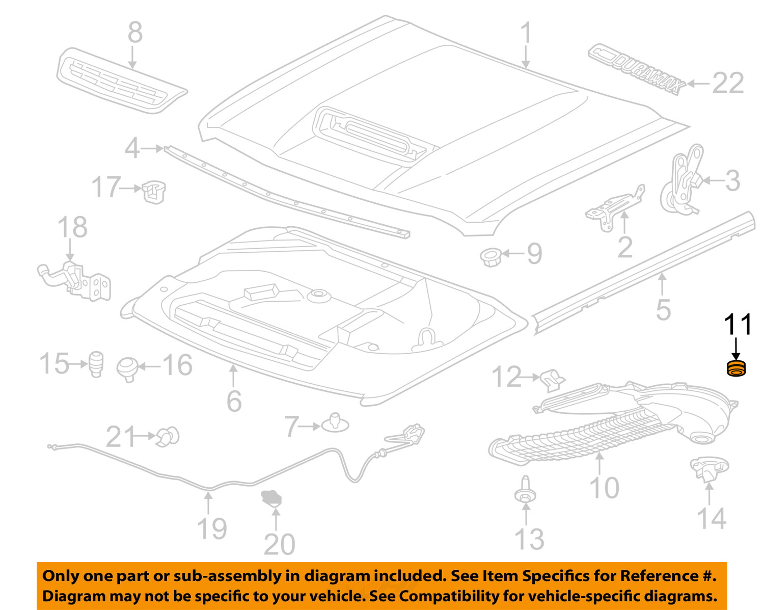 GM OEM Interior-Front Sill Plate Clip 11571016 | eBay