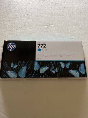 Genuine HP 772 Cyan Ink Cartridge - 300ml - CN636A DESIGNJET Z5200 ...