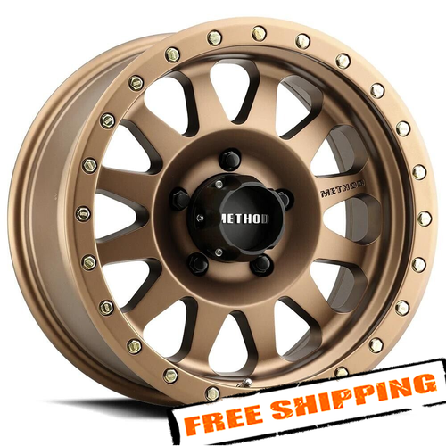 Method Race Wheels MR30478560900 17x8.5 MR304 Double Standard Bronze ...