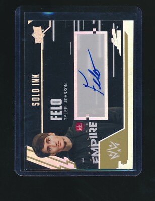 FELO (TYLER JOHNSON) 2021 UPPER DECK CALL OF DUTY SOLO INK AUTO | eBay