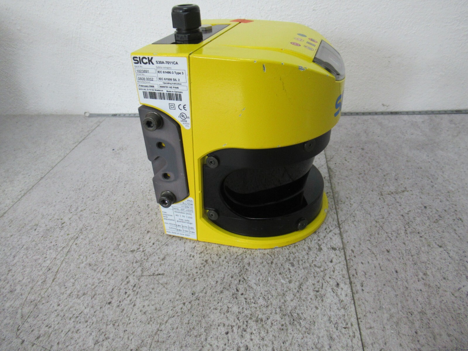 Sick 1023891 Security Scanner Laserscanner Sick S30A-7011CA | eBay