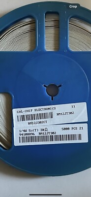 Surface Mount 3K Ohms 1/4Watt Chip Resistor on A Reel | eBay