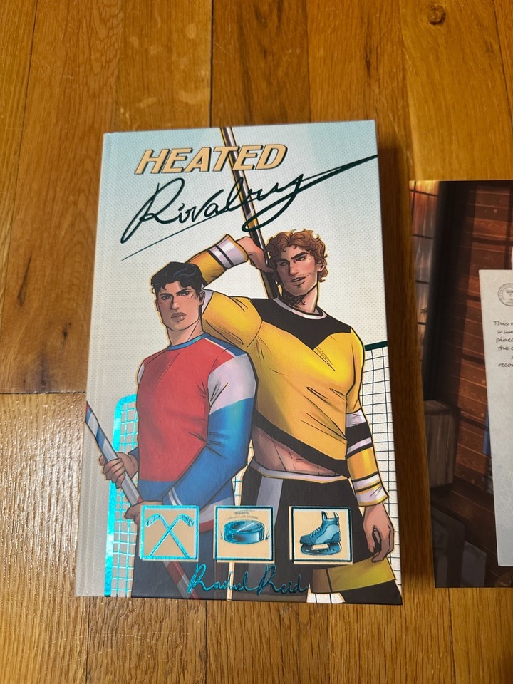 SIGNED Smut and Sip Heated Rivalry Special Edition by Rachel Reid | eBay