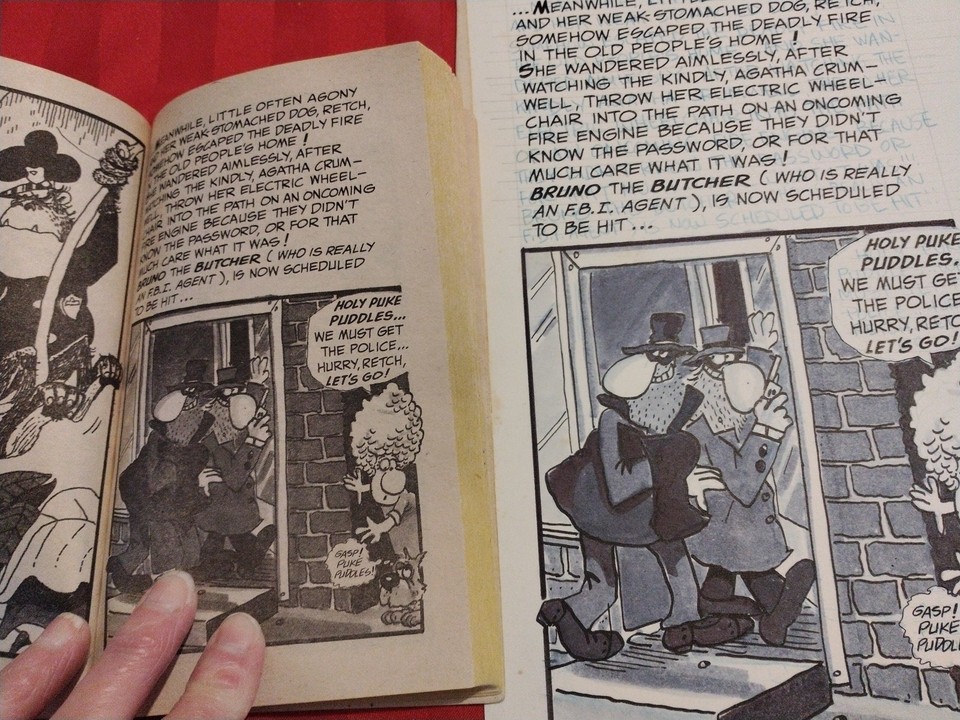 Original Artwork For Mad Book Of Almost SuperHeroes By Duck Edwing | eBay