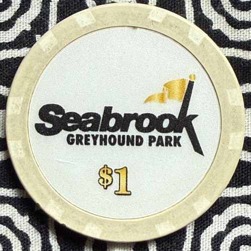 Seabrook Greyhound Park $1 Seabrook, New Hampshire Casino Chip V1117 | eBay
