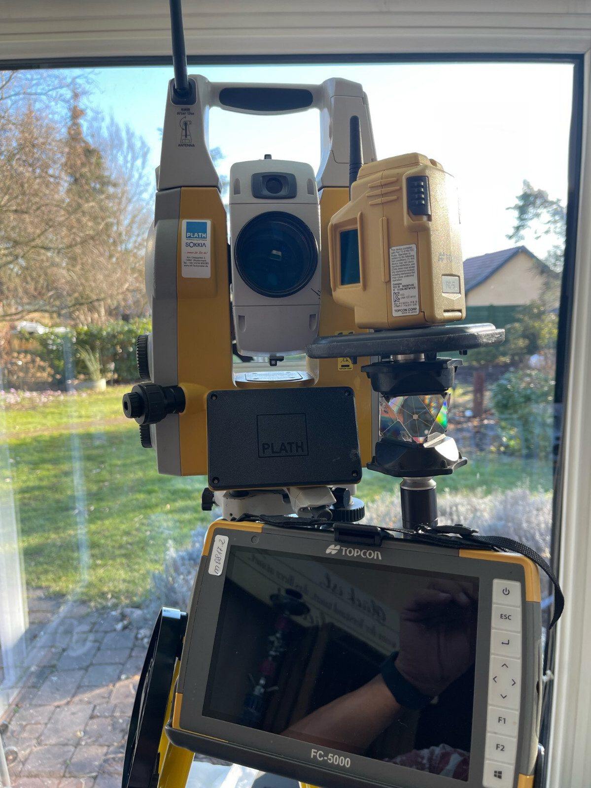 MS-05AX (RC) 0,5" Robotik Total Station TOPCON * FC5000 * RC5 * MAGNET ...