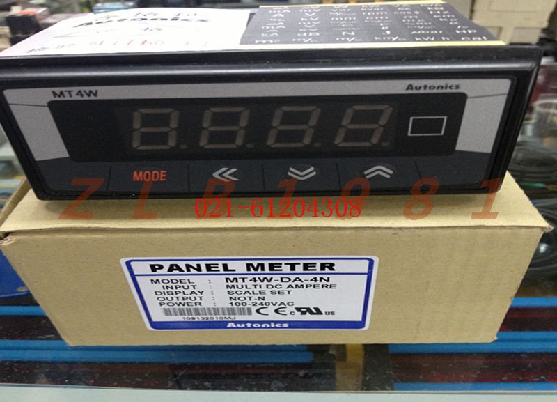 ONE AUTONICS multi-function digital ammeter MT4W-DA-4N | eBay