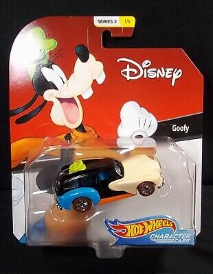 Goofy Hot Wheels Disney Character Cars 1/6 Series 3 Fyv88 for sale ...