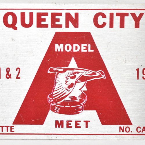 1973 Queen City Ford Model A Restorer Antique Car Show Charlotte North ...