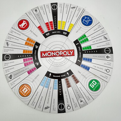 Monopoly Revolution Game Board Only 2010 Replacement Pieces Parts | eBay