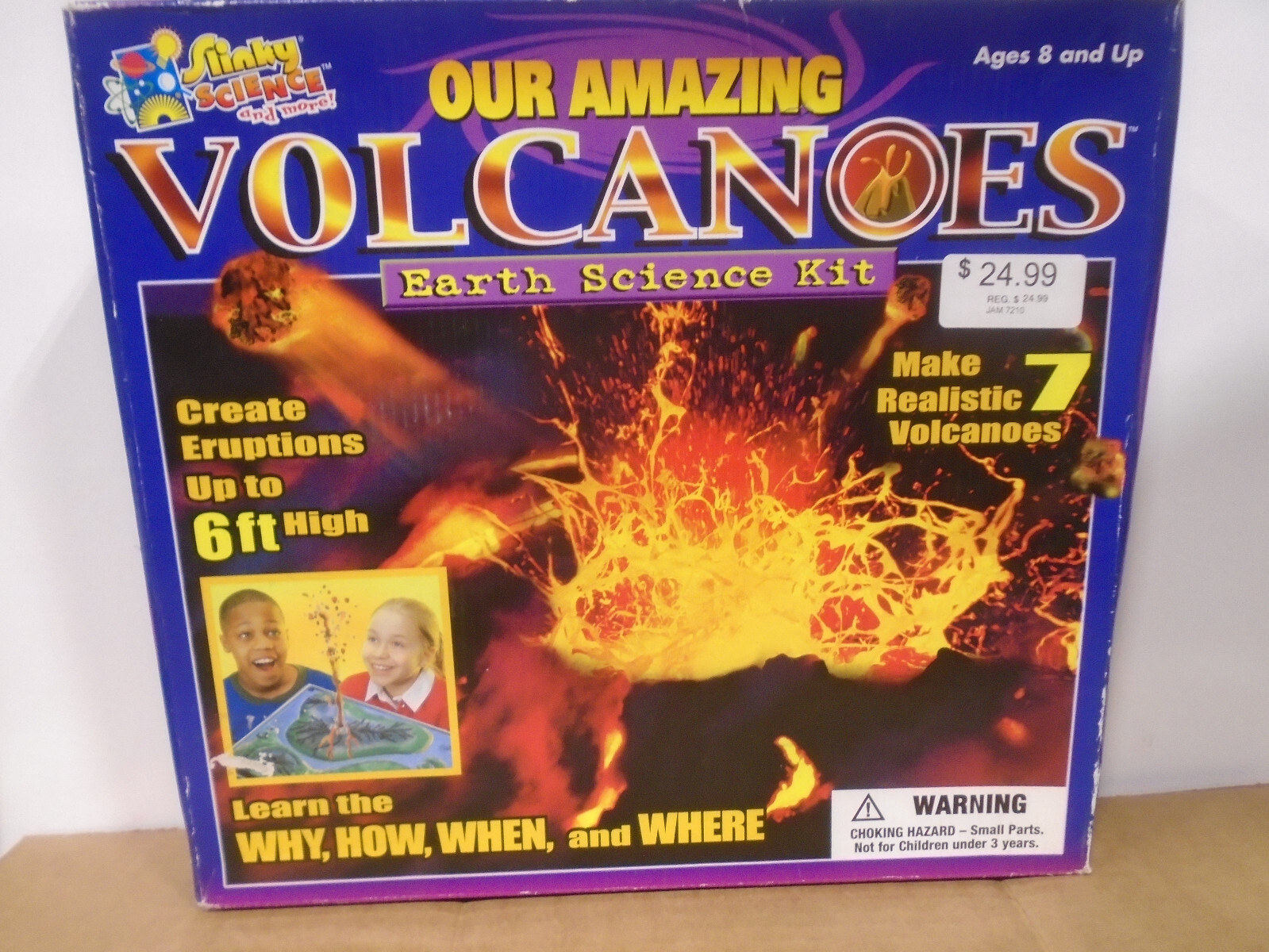SLINKY SCIENCE #7210 OUR AMAZING VOLCANOES EARTH SCIENCE KIT NEW IN ...