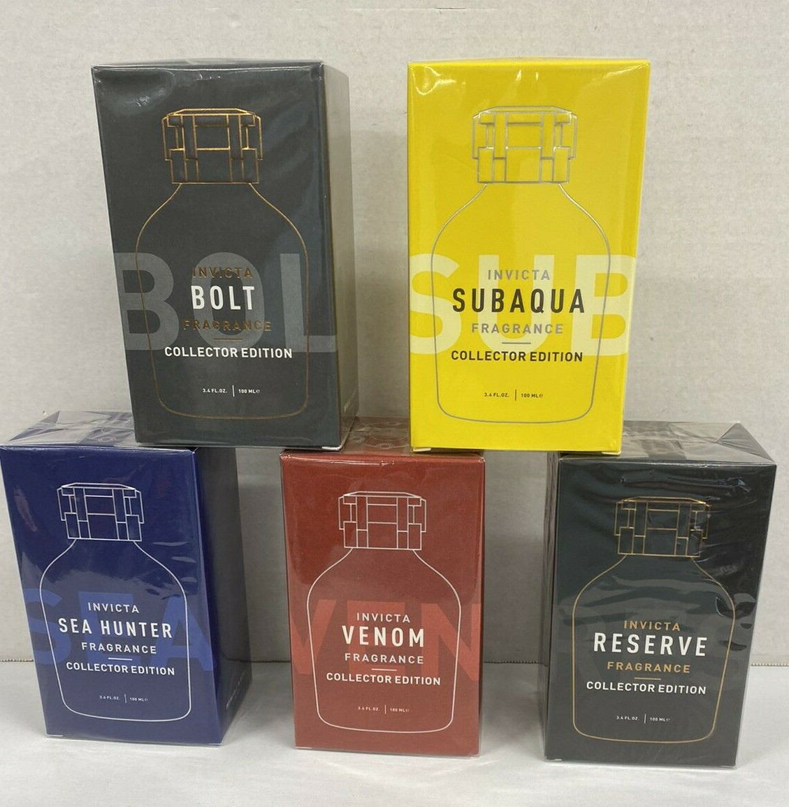 Invicta Watch Cologne Collector Edition Eau De Parfum Spray 3.4 | eBay