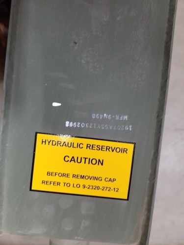 M932A1 M941A1 5 Ton Truck Reservoir Hydraulic Oil Military Truck ...