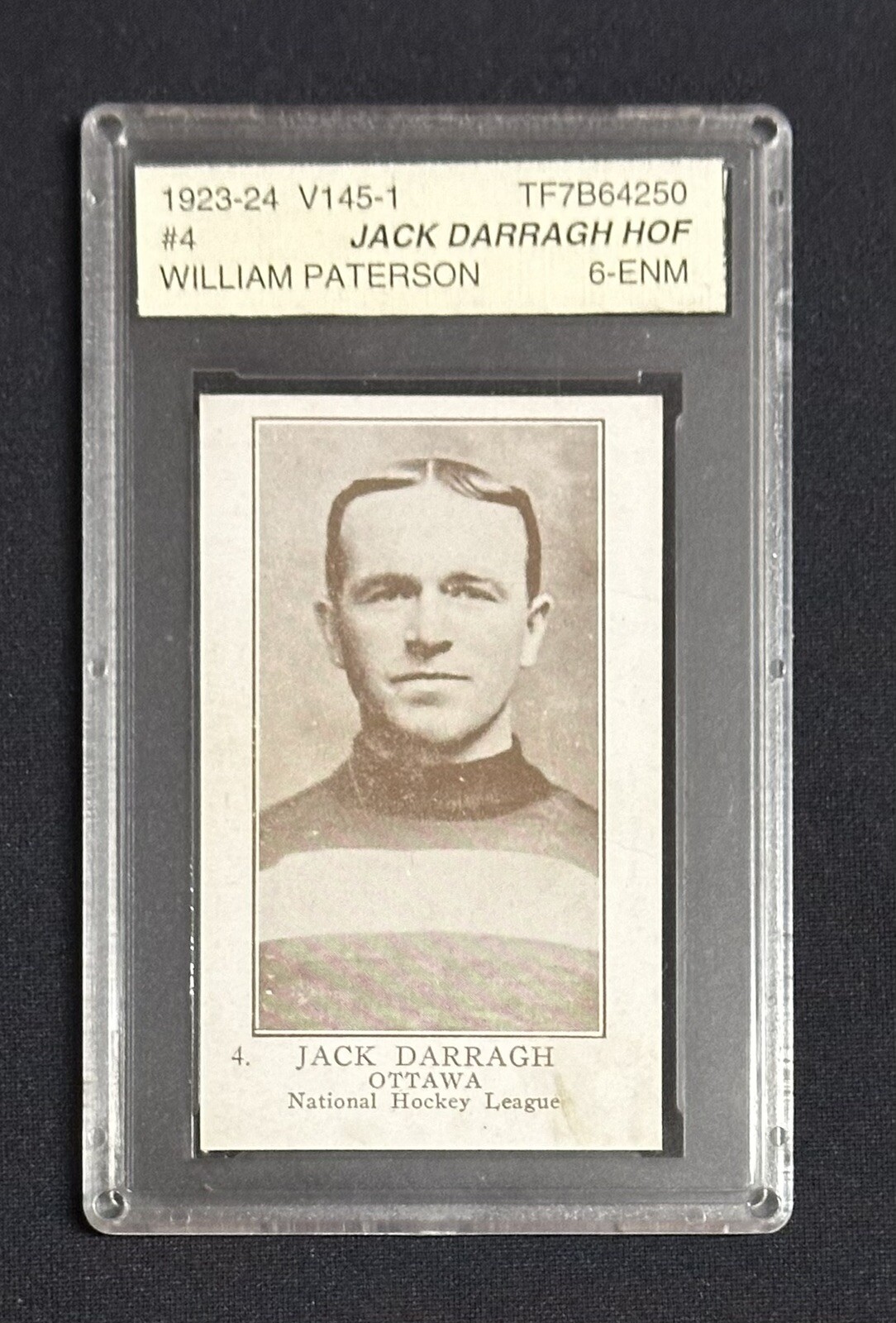 1923-24 William Paterson - V145-1 #4 Jack Darragh (RC) for sale online ...