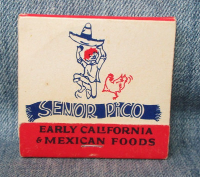SENOR PICO RESTAURANT San Francisco / Los Angeles CA Vintage Full ...