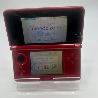 Nintendo 3DS CTR-001 2011 Console Red Used Read Description | eBay