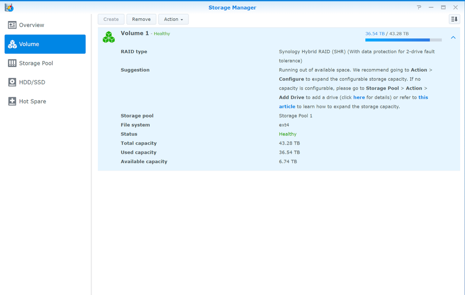 60TB SYNOLOGY DS1010+ AND DX510+ 10-BAY NAS SETUP w/ 10 HARD DRIVES (6 ...
