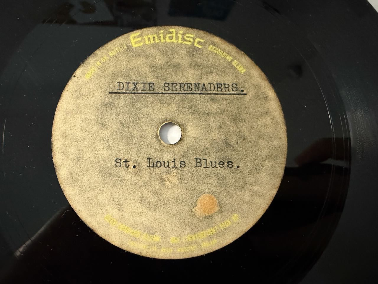 RARE Acetate 45 - Dixie Serenaders "St. Louis Blues" 78 Cho-King ...